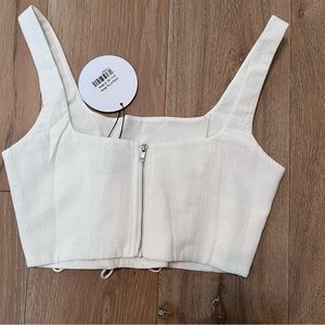 Princess Polly | Tops | Nwt Princess Polly Holland White Top | Poshmark